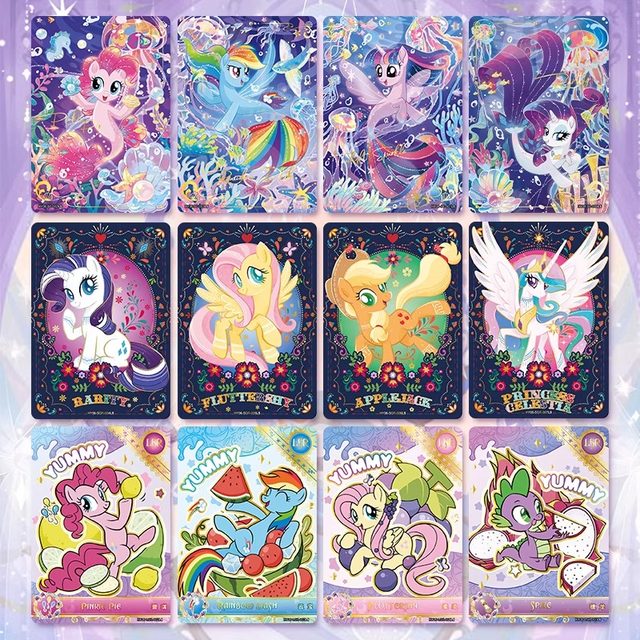 My Little Pony Cards A Full Box of Cards You Huiyue Sixth Bullet Fun ...