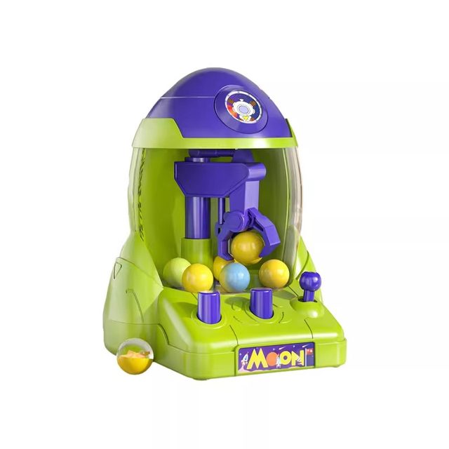 Children's space rocket catching doll machine small ball catching ...