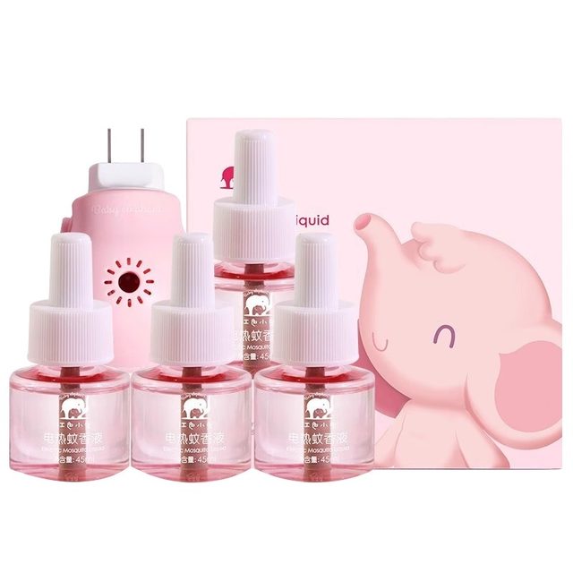 Red elephant electric mosquito repellent liquid, non-toxic and odorless ...