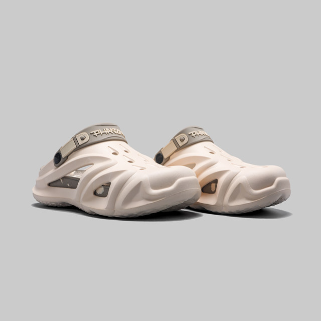 High-end foreign trade clogs for men's summer outer wear thick-soled ...