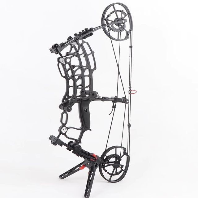 New villain dual-purpose steel ball bow outdoor compound bow archery ...