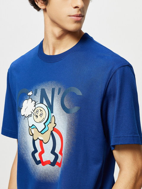 CNC men's clothing 24 spring and summer new pattern letter logo print ...