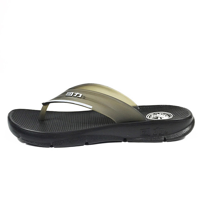 Pull back slippers men's EVA foam flip-flops lightweight wear-resistant non-slip home beach wear ...