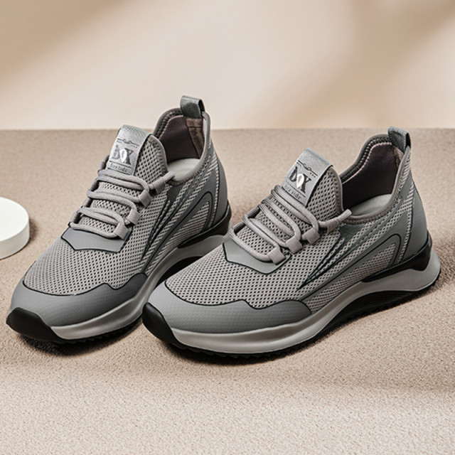 Gao Ge inner height increasing sports shoes breathable men's shoes 2024 ...