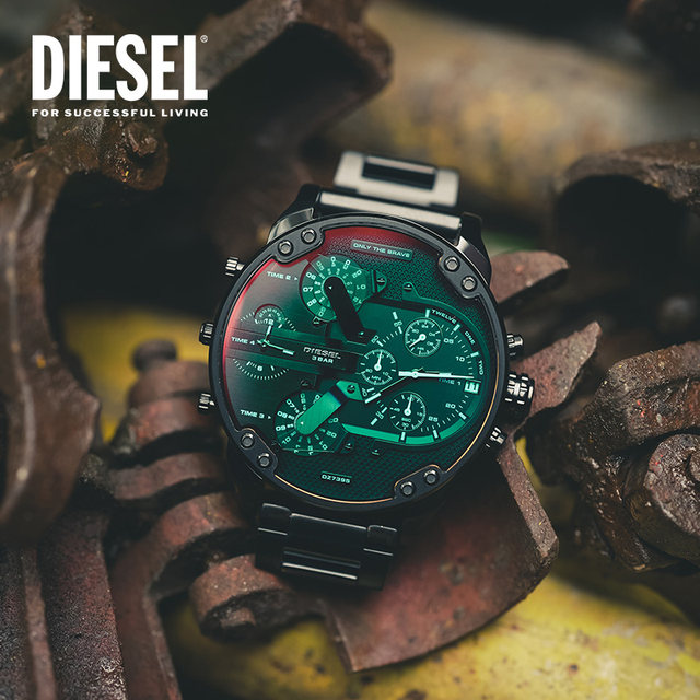 Diesel Diesel watch trendy brand large dial outdoor sports gift ...