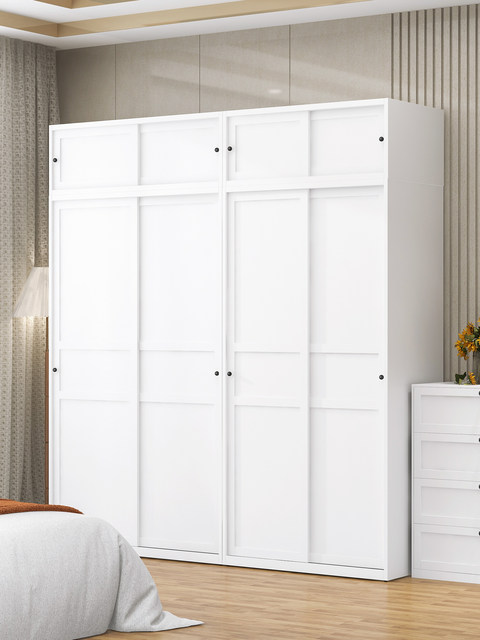 Heeman Sliding Door Wardrobe for Home Bedroom, 60cm Deep, Suitable for ...