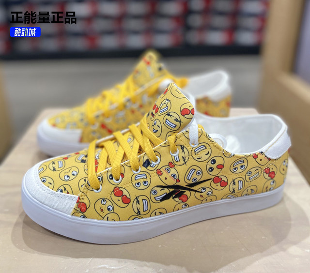 Reebok Reebok couple pattern style trendy canvas shoes breathable ...