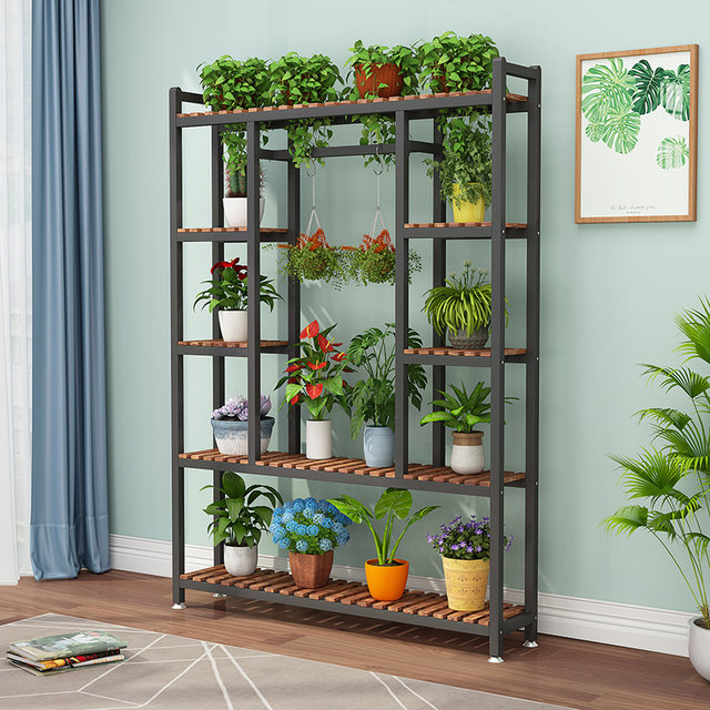 Flower rack living room Floor -floor indoor multi -layer flower stand ...