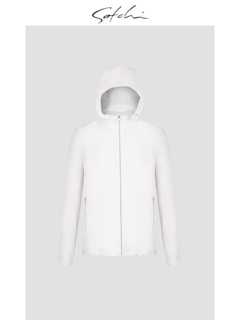 Satchi men's sun protection suits for men in autumn new business hooded ...