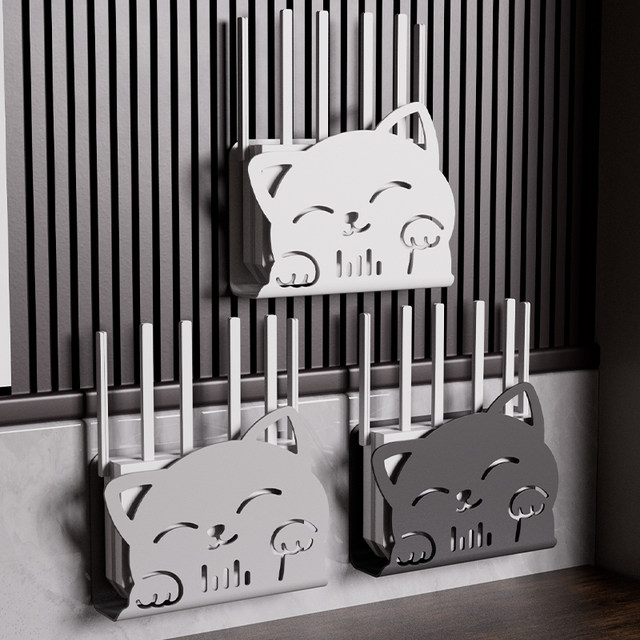 Router placement rack wifi storage box wall storage rack without ...