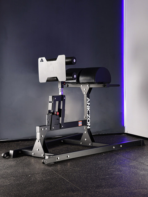 Hip ham Roman chair, goes on the stool, hip -hip leg muscle training ...