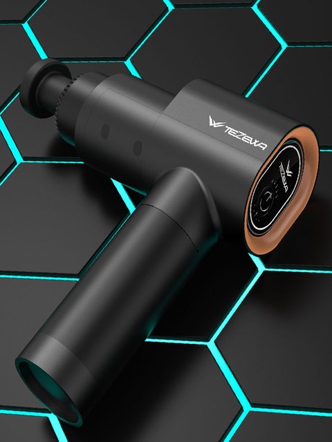 Tezewa fascia gun muscle massager silent electric transmuscular ...