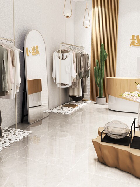Clothing store mirror, full body mirror, arched fitting mirror ...