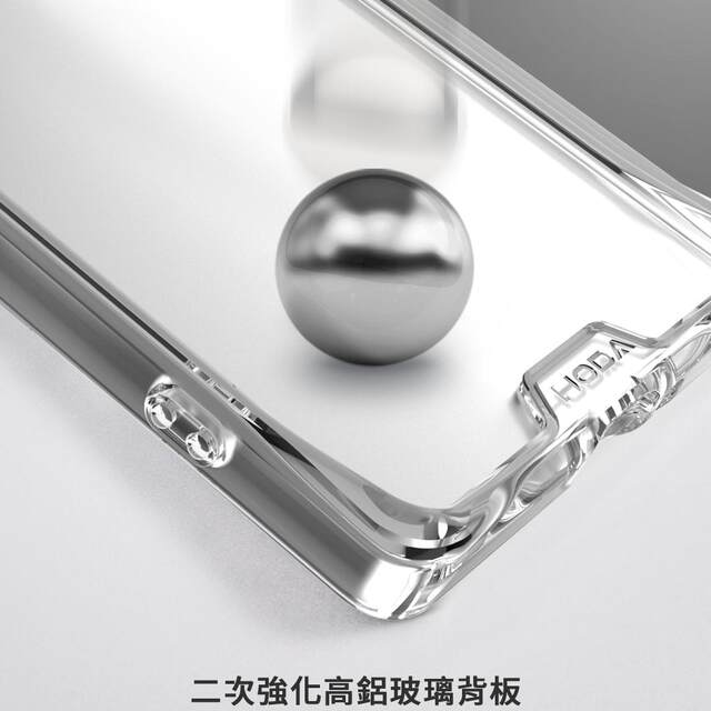 HODA Suitable for Samsung Z Fold6 Crystal Glass Back Panel, Simple ...