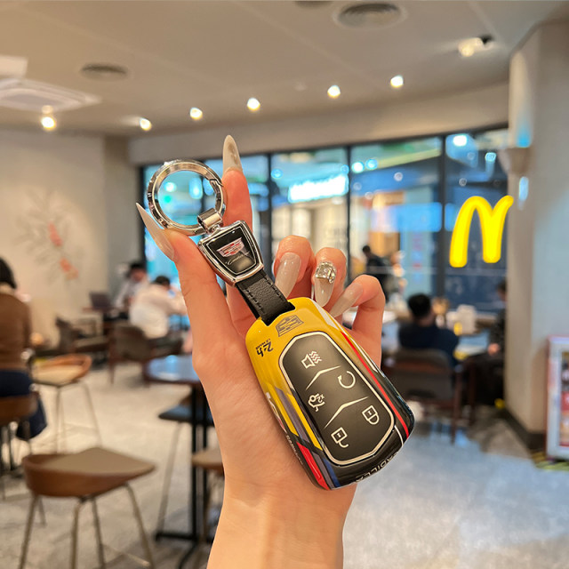 Applicable to 24 Cadillac ct6 key cover ct5 premium xt5 new astl car xts buckle xt4 track xt6