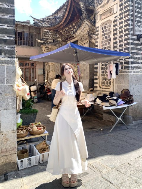 Baili BAILI Wuman White Tea New Chinese-style heavy industry buckle ...