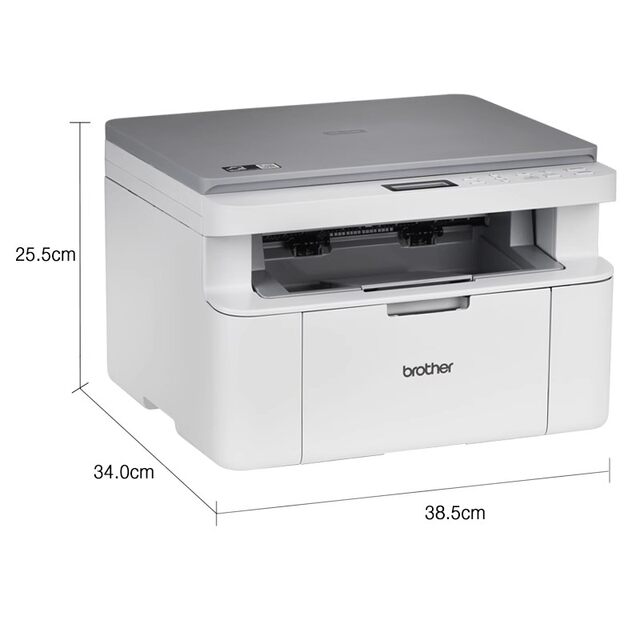 Brother printer DCP-1618W/1638W printing, copying and scanning all-in-one office dedicated black ...