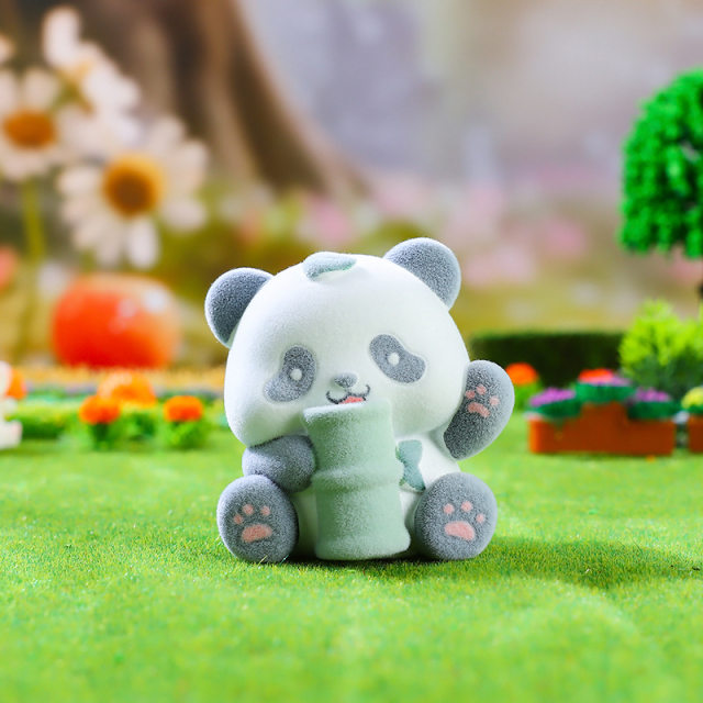 Xiongxiong Tuanzi Blind Blind 2024 New Cute Velvet Panda Two Panda Doll ...