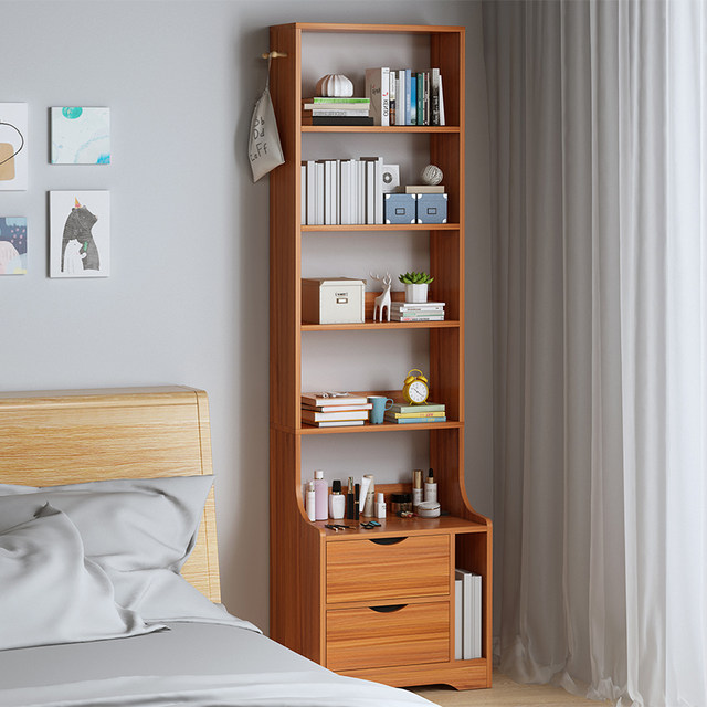 Bedside table simple small apartment bedroom simple modern ladder rack ...