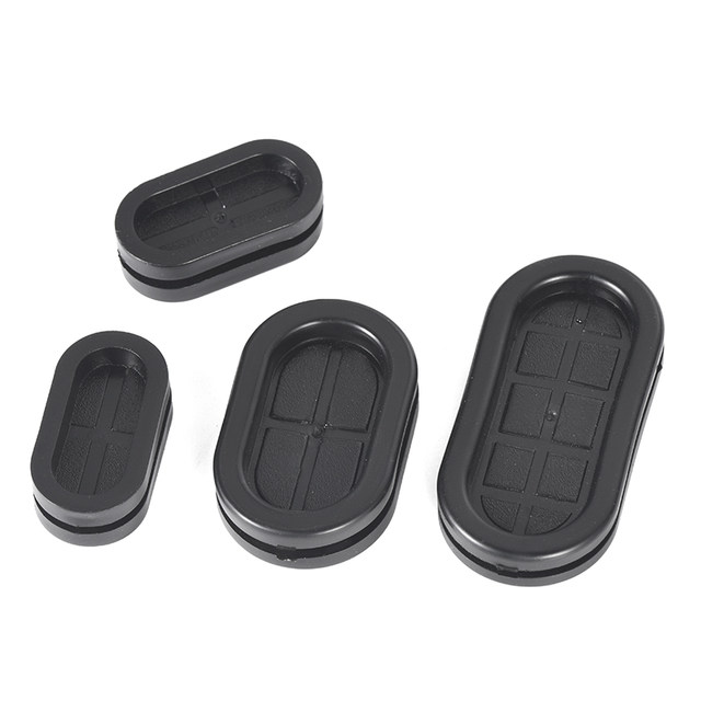 Oval double-sided protective coil long-waisted over-the-wire rubber ...