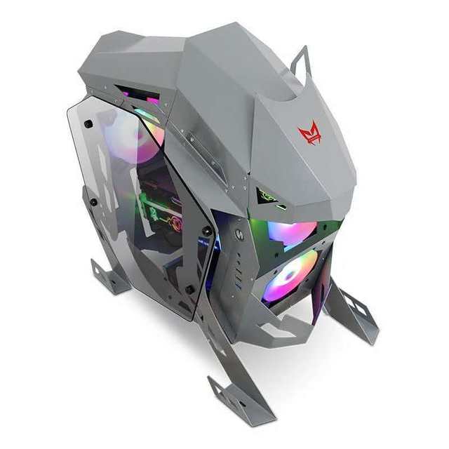 Mantis special attack special-shaped chassis White Tiger ATX desktop ...