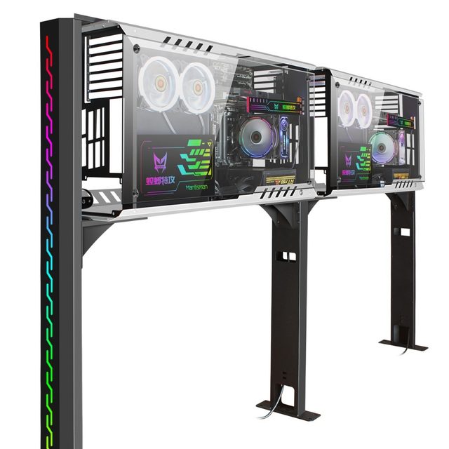 Snapdragon column split chassis Internet cafe e-sports rack RGB light ...