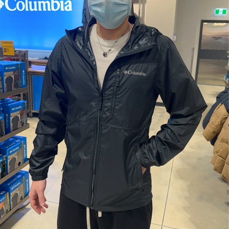 Columbia/Columbia men's outdoor trendy hooded contrasting color ...