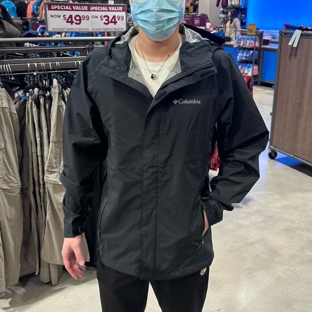 Columbia/Columbia men's outdoor honeycomb liner hooded waterproof hard ...