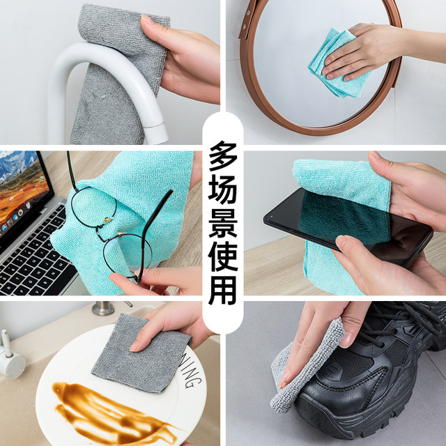 Rag kitchen disposable lazy rag thickened washable dishcloth wet and ...