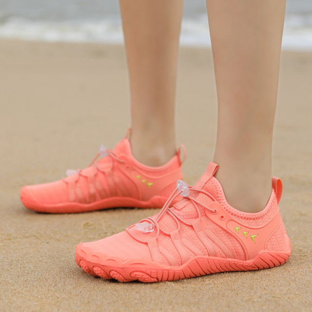 Outdoor anti-cut river tracing shoes men and women beach shoes speed ...
