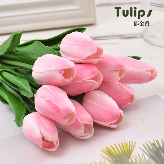 Tulip artificial flowers, artificial flower decorations, bedroom and ...