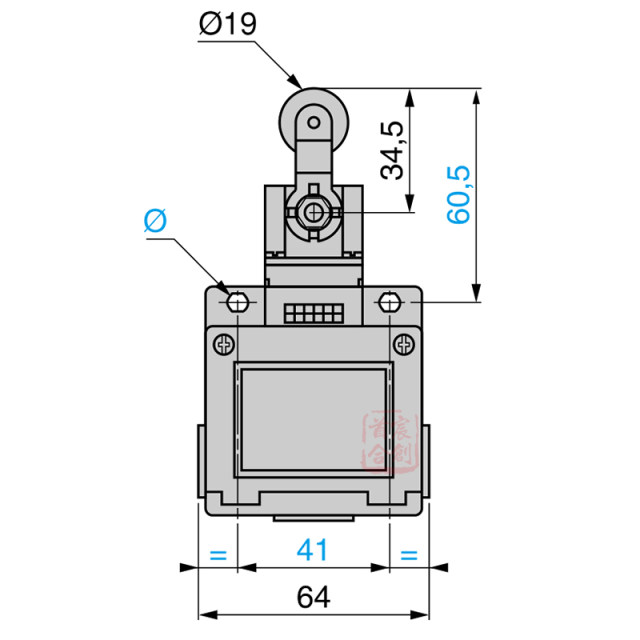 Schneider limit switch XCKM.C travel switch ZCKD15 thermoplastic roller ...
