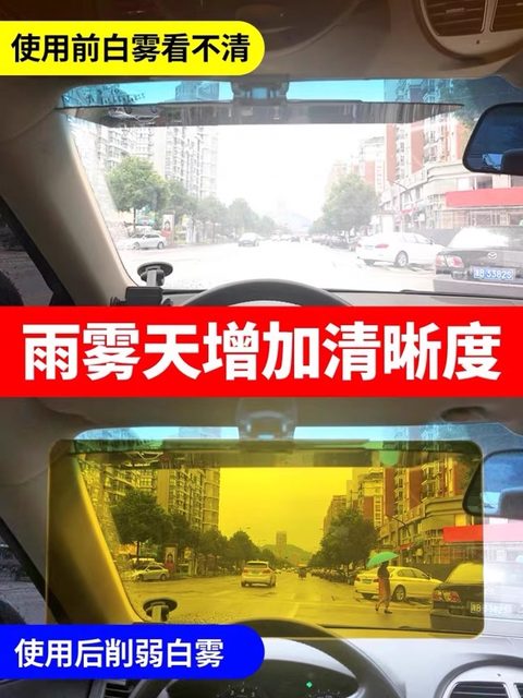 Car sun visor, car goggles, driver's anti-glare, anti-glare baffle, day ...