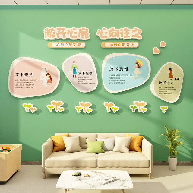 Psychological counseling room arrangement chart the mind station health auxiliary guidance ...