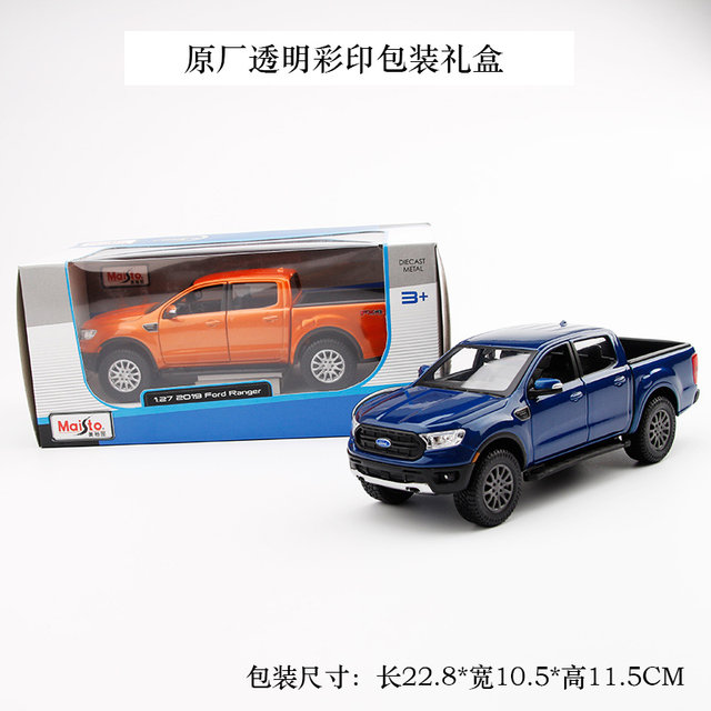 Mei Chi Figure 1/27 Ford Raptor Pickup Card Model Model Alloy ...