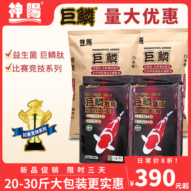Shenyang giant scale competition grade koi fish feed to increase color ...