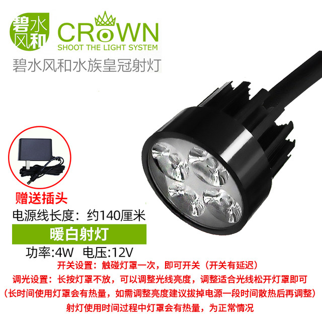 Fish tank spotlights, native South American rat fish, special-shaped ...