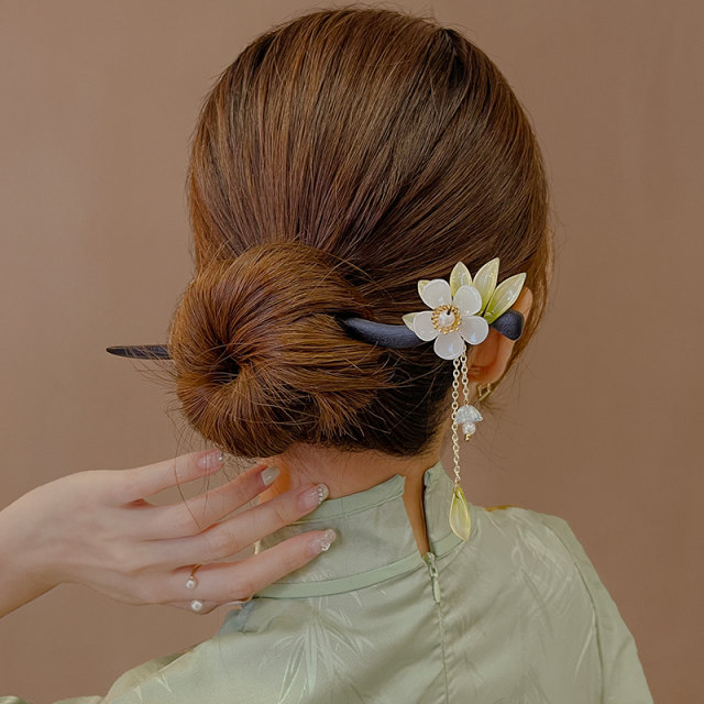 Ancient Style Tassel Cheongsam Updo Hairpin, Women's Hanfu Hair ...
