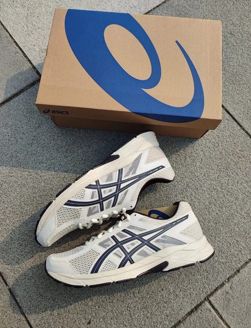 ASICS men's shoes running shoes GEL-CONTEND4 cushioning retro ...