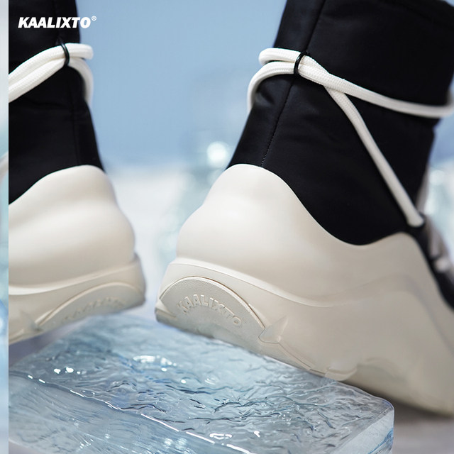 kaalixto new warm cotton shoes men and women couple models fashion snow ...