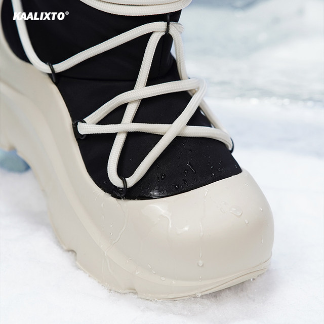 kaalixto new warm cotton shoes men and women couple models fashion snow ...