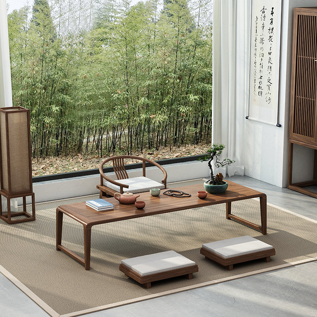 Zen Yimi Tatama Tea Table Japanese Coffee Table Solid Wooden Table Pay ...