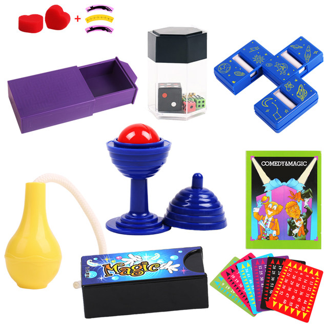 Children's magic props complete set primary school students easy to ...