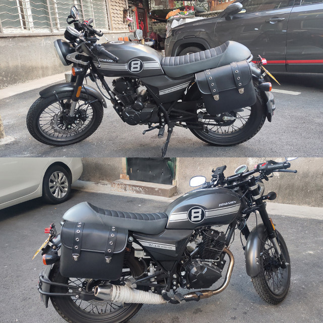 Retro Motorcycle Zongshen Week8 Apulia CR150 Lingzhi 250F Waterproof ...