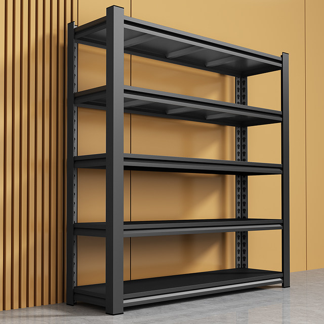 Household shelf multi-layer floor-standing warehouse balcony storage ...