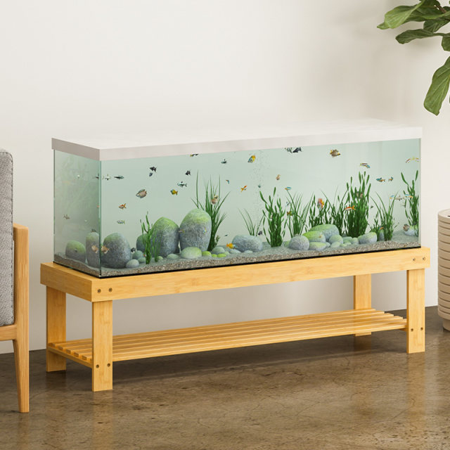 Simple combination aquarium base simple fish tank shelf base Nanzhu ...