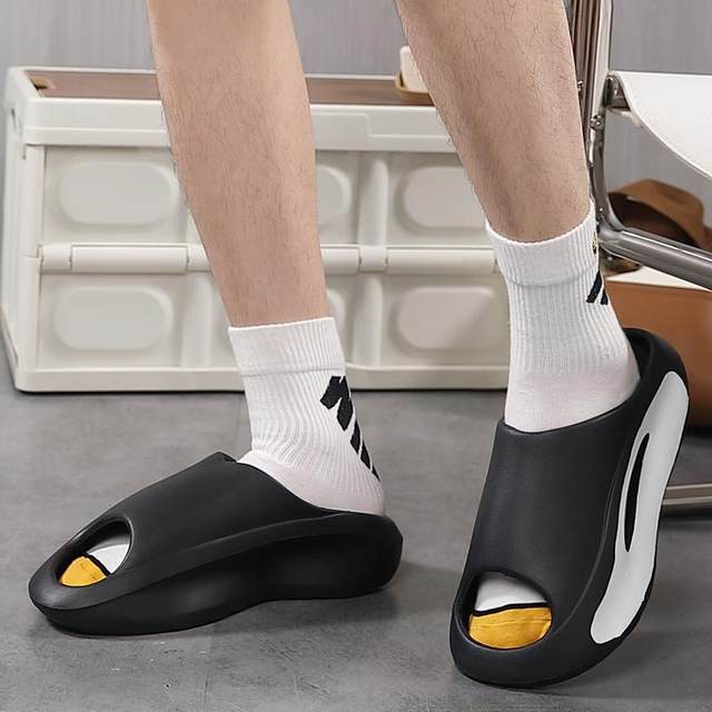 Men's summer outdoor style outdoor sports soft-soled beach coconut slippers