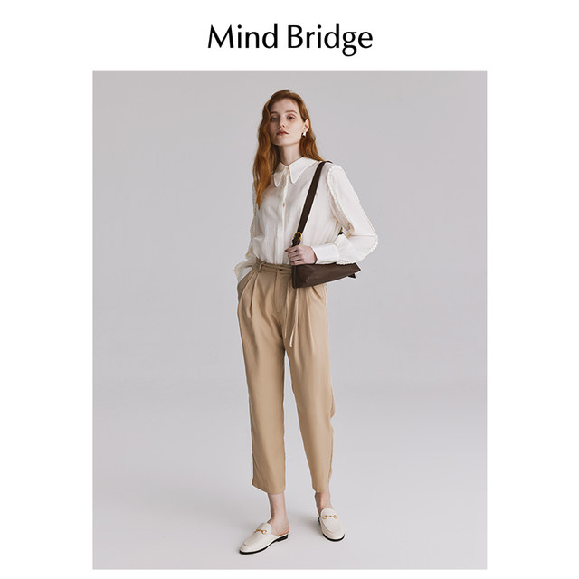 Mindbridge Baijia Good Women's Spring French Design Sensory Long ...