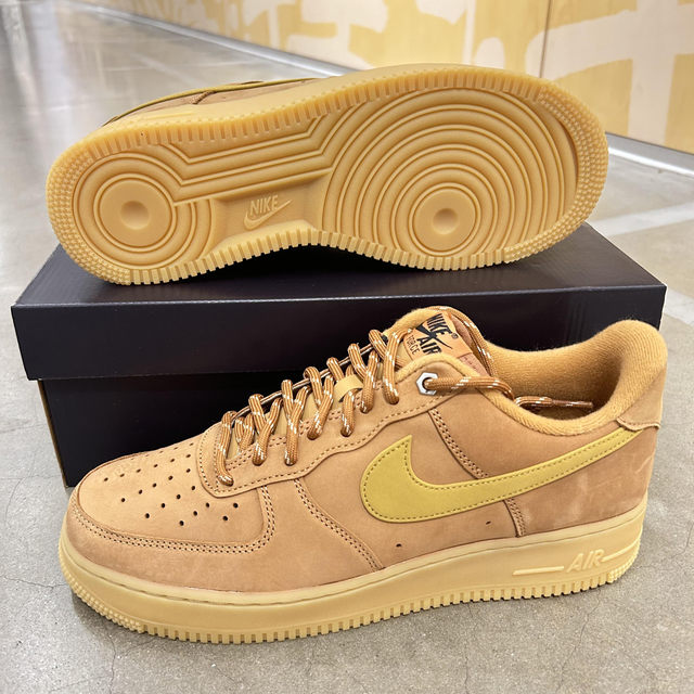 Nike Nike men's shoes AirForce1af1 wheat classic retro casual shoes ...