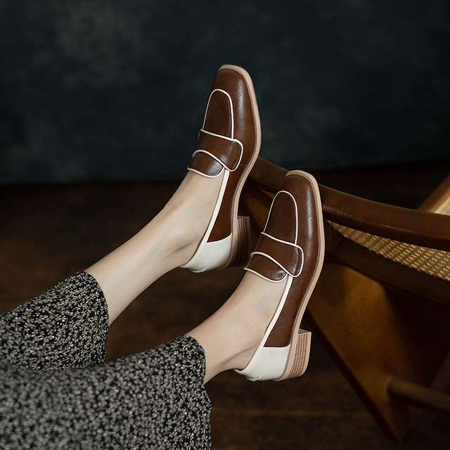 2025 Spring and Autumn Niche Design Single Shoes Women's Loafers Small ...